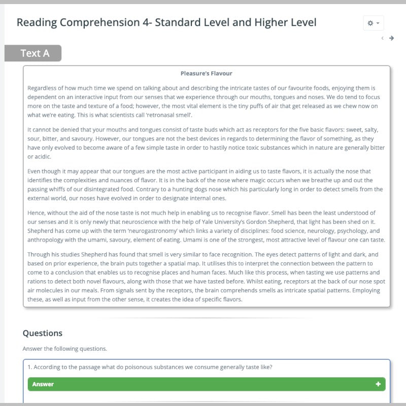 IB English B – Canalopy